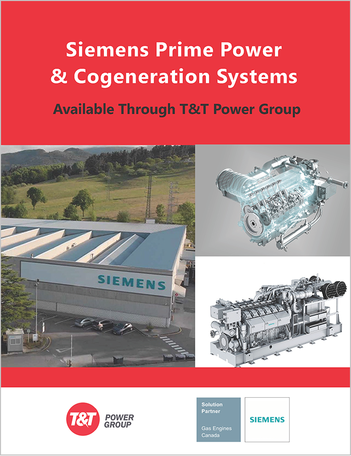 Siemens Gas Engines Catalogue | T&T Power Group